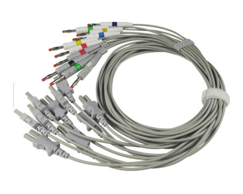 Hellige Ecg Electrode Cable 10 Leads Multi Link Banana 4.0 38401816